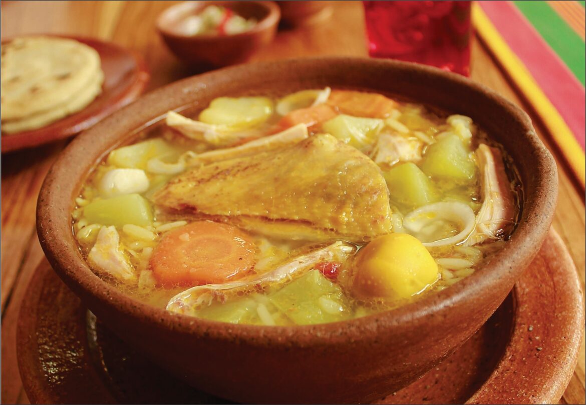 Sopa de Gallina India