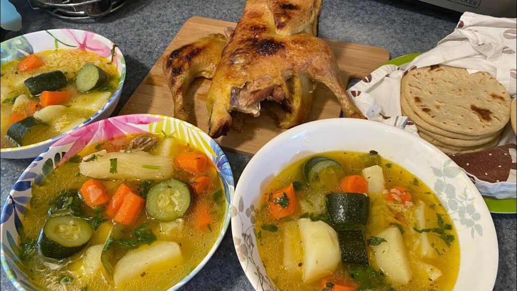 Sopa de Gallina India